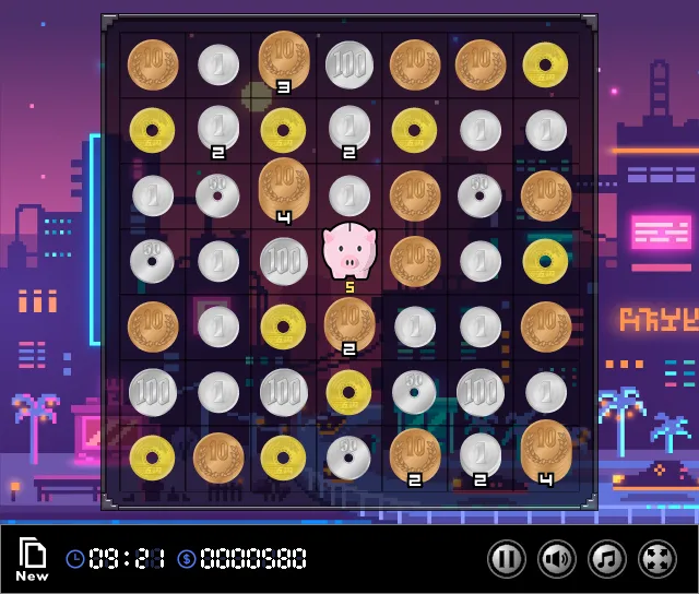 Super Coin Puzzle - Collepic.net
