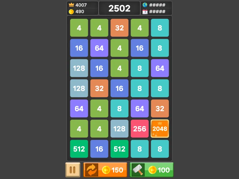 2248 Merge Puzzle｜パズル｜コレピク.NET